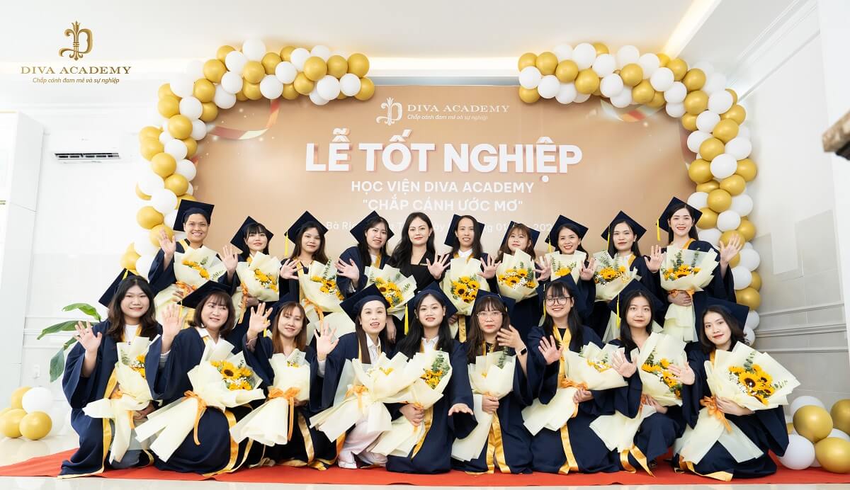 Buổi lễ tốt nghiệp đáng nhớ của các học viên DIVA Academy - DIVA Academy