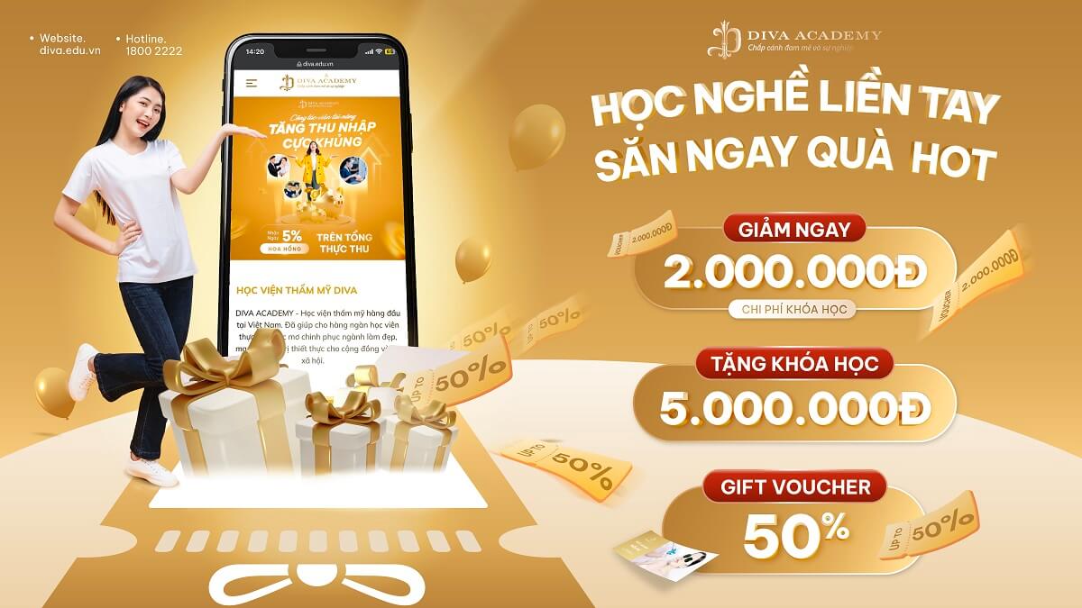 Cùng DIVA Academy “Học nghề liền tay - Săn ngay quà Hot” - DIVA Academy